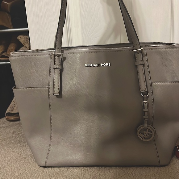 Michael Kors | Bags | Michael Kors Tote Bag In Gray | Poshmark